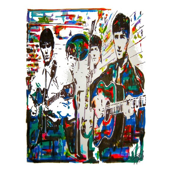 Art | The Beatles Lennon Mccartney Harrison Ringo Fab Four Music Poster ...